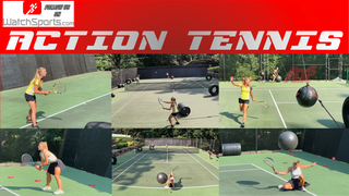 INTENSE ON-COURT ACTION FROM EVA & STEPHANIE!